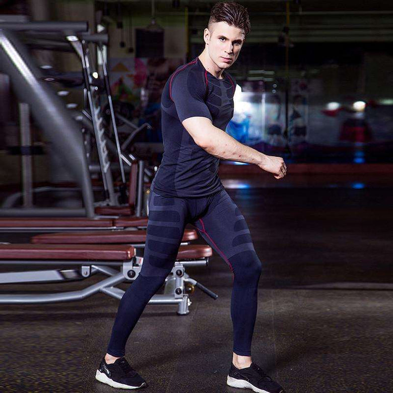 Buy Men's Compression Training Suit Online! – Kewlioo