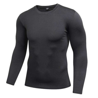 Buy Men's Blank Long Sleeve Compression Top Online! – Kewlioo